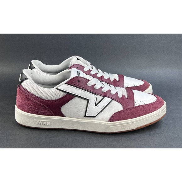 Vans | Shoes | Vans 50264 Retro Skateboarding Shoes Red Suede Mens 05 ...